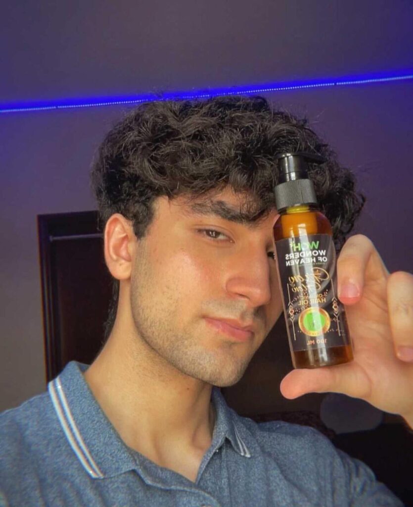 Grow&Glow 100% Organic Hair Oil - Wonders Of Heaven Pk